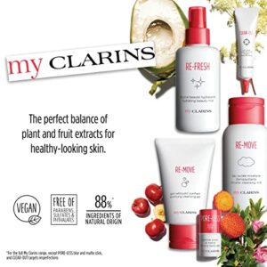 My Clarins RE-MOVE Micellar Cleansing Milk | Gently Removes Make-Up, Impurities and Pollutants From Face, Eyes and Lips | Refreshes, Hydrates, Soothes and Comforts | Vegan, Paraben-Free | 6.8 Fl Oz