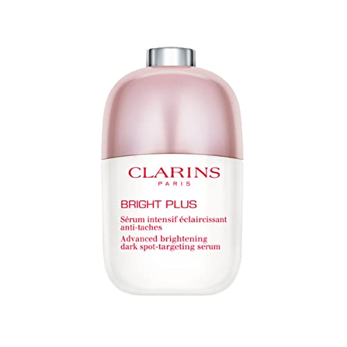 Clarins Bright Plus Serum | Skin Has A Healthy-Looking Glow and Skin Tone Is Visibly Improved* | Visibly Brightens and Boosts Radiance | Targets Dark Spots | Acerola Extract, Rich In Vitamin C | 1 Oz