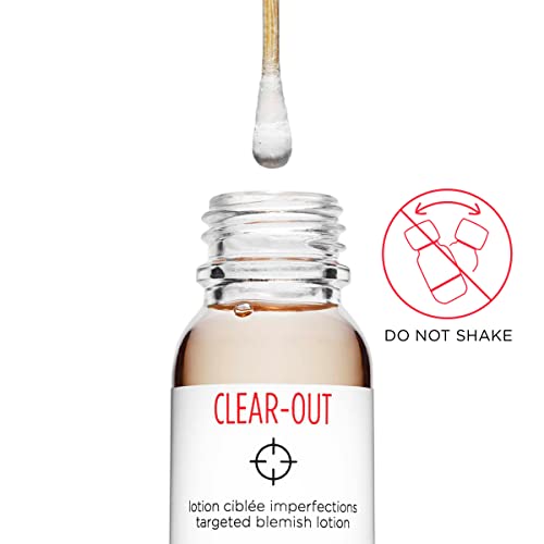 My Clarins NEW CLEAR-OUT Targeted Blemish Lotion|Dries Imperfections 1 Night After First Application*| Targets Blemishes|Visibly Minimizes Redness|Salicylic Acid|Vegan|Paraben & Sulfate-Free