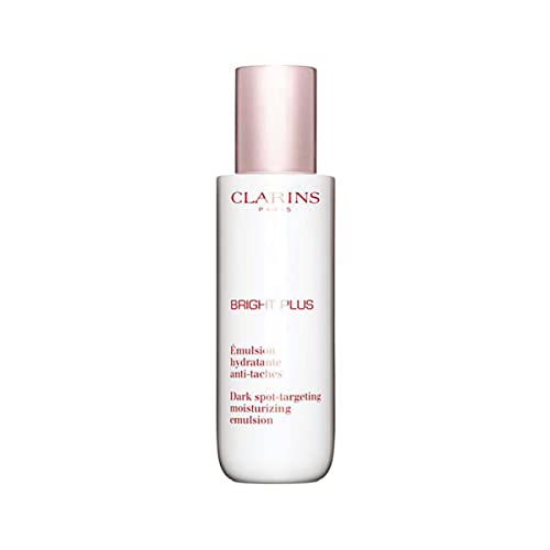 Clarins Bright Plus Moisturizing Emulsion | Visibly Brightens and Targets Dark Spots | Promotes Even Skin Tone | Hydrates and Soothes | 96% Natural Ingredients | Acerola Extract, Rich In Vitamin C