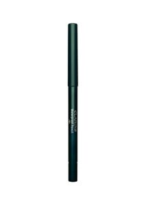 clarins waterproof eye pencil | award-winning | highly pigmented and long-wearing | includes retractable tip, built-in sharpener and smudger for smoky eye looks | 0.01 ounces