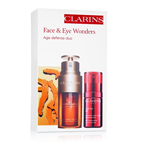 Clarins Double Serum | Award-Winning | Anti-Aging | Visibly Firms, Smoothes and Boosts Radiance in Just 7 Days* | 21 Plant Ingredients, Including Turmeric | All Skin Types, Ages and Ethnicities