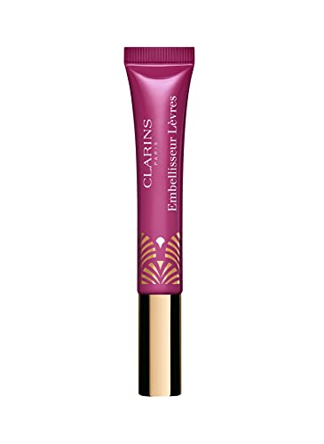 Clarins Natural Lip Perfector | Sheer Finish Lip Gloss | Instant 3D Shine | Nourishing, Hydrating, Softening and Lip Plumping | Contains Natural Plant Extracts With Skincare Benefits | 0.35 Oz