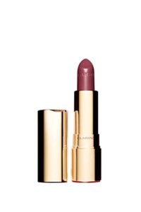 clarins joli rouge lipstick | satin finish | intense, long-lasting color | moisturizing | plumps, comforts and hydrates lips | mango oil and marsh samphire extract deliver skincare benefits | 0.1 oz