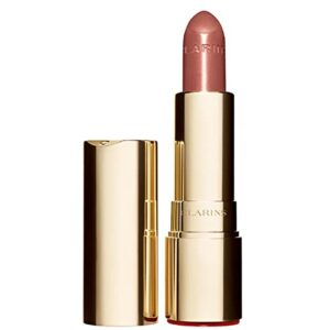 clarins joli rouge brillant lipstick | shiny, sheer finish | intense, long-lasting color | moisturizing | hydrates lips | mango oil and marsh samphire extract deliver skincare benefits | 0.1 ounces