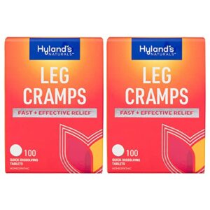 hyland’s, leg cramps, 100 tablets (2 pack)