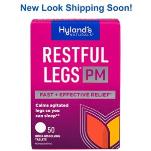 Hyland's Restful Legs PM Tablets 50 ea (Pack of 3)