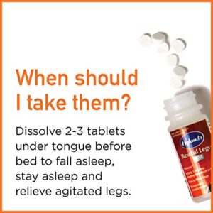 Hyland's Restful Legs PM Tablets 50 ea (Pack of 3)