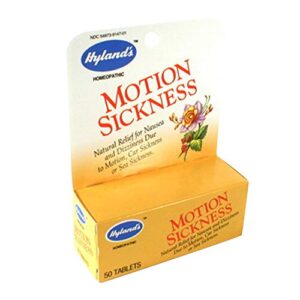 hyland motion sickness, 50 count (pack of 2)