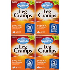 Hyland's Leg Cramps 40 Caplets Pack of 4