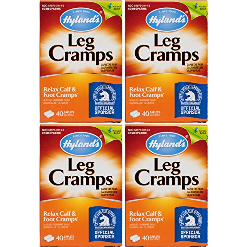 Hyland's Leg Cramps 40 Caplets Pack of 4