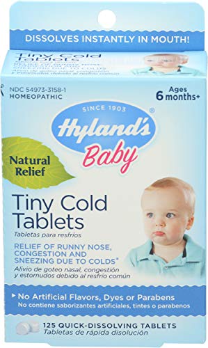 Hyland's, Baby Tiny Cold, 125 Tablets