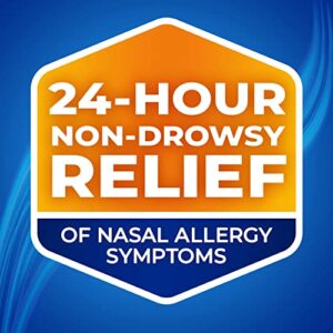 Nasacort 24HR Allergy Nasal Spray for Adults, Non-drowsy & Alcohol Free, 120 Sprays, 0.57 fl. oz.