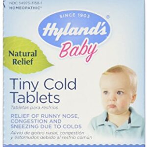 Hyland's Baby Homeopathic Tiny Cold Tablets