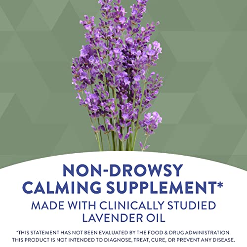 Nature's Way CalmAid, Non-Drowsy, Clinically Studied Lavender Supplement Helps Reduce Tension/Stress*