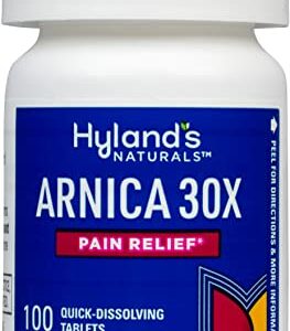 Hyland's Naturals Arnica 30x, 100 Tablets