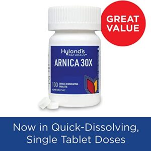 Hyland's Naturals Arnica 30x, 100 Tablets