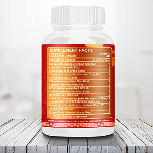 DR. LONG'S HERBS Authentic Chinese Herbal Supplement Reflux Formula - Heartburn and Indigestion Relief; Root Cause Focused; Effective for 1000 Years