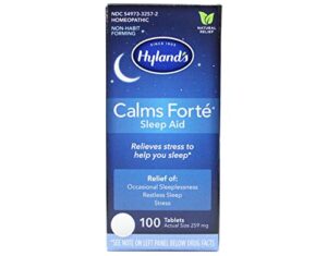 calms forte hylands 100 tabs