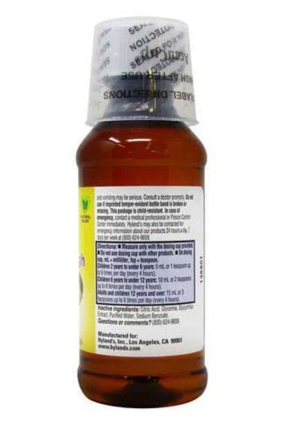 Hyland Kids Cold N Cough 4 Ounce