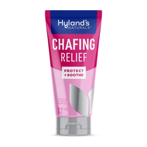 Hyland's Naturals Chafing Relief, Cream to Powder Formula, Women's Anti Chafing Cream - 3 Ounce