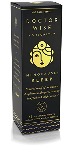 Hyland's Menopause Natural Homeopathic Relief of Sleeplessness, Assorted, 68 Count