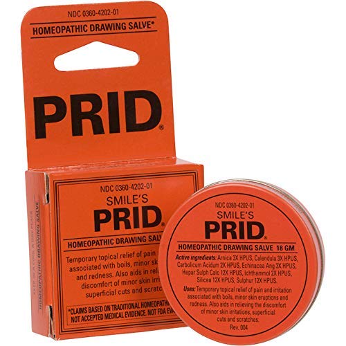 Smile's Prid Homeopathic Drawing Salve 18 g (Value Pack of 5)