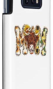 Galaxy S10e Mom hyland cow mama cows bull rodeo western mother kids tee Case