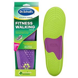 dr. scholl’s athletic series fitness walking insoles, women’s size 6-11, 1 pairmen’s 8-14) 1 pair