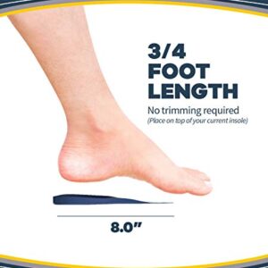 Dr. Scholl’s HEEL Pain Relief Orthotics // Clinically Proven to Relieve Plantar Fasciitis, Heel Spurs and General Heel Aggravation (for Men's 8-12, also available for Women's 5-12)