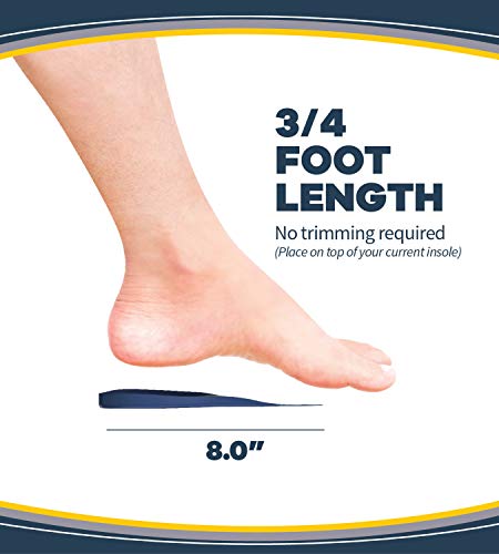 Dr. Scholl’s HEEL Pain Relief Orthotics // Clinically Proven to Relieve Plantar Fasciitis, Heel Spurs and General Heel Aggravation (for Men's 8-12, also available for Women's 5-12)