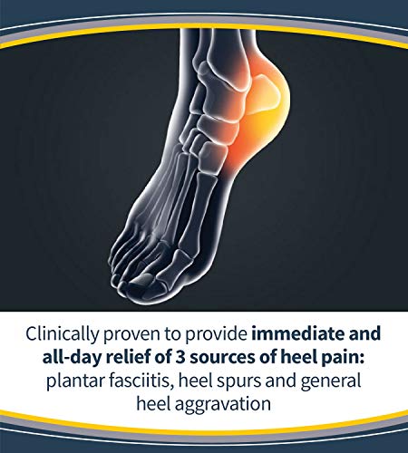 Dr. Scholl’s HEEL Pain Relief Orthotics // Clinically Proven to Relieve Plantar Fasciitis, Heel Spurs and General Heel Aggravation (for Men's 8-12, also available for Women's 5-12)