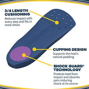 Dr. Scholl’s HEEL Pain Relief Orthotics // Clinically Proven to Relieve Plantar Fasciitis, Heel Spurs and General Heel Aggravation (for Men's 8-12, also available for Women's 5-12)