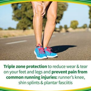 Dr. Scholl’s Running Insoles // Reduce Shock and Prevent Common Running Injuries: Runner's Knee, Plantar Fasciitis and Shin Splints, Men's 10.5-14