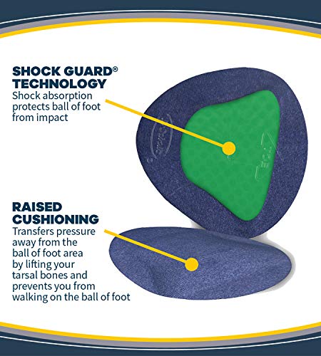 Dr. Scholl's BALL OF FOOT Pain Relief Orthotics (One Size) // Clinically Proven Immediate and All-Day Relief of Ball-of-Foot Pain by Lifting and Reducing Pressure on Metatarsal Bones