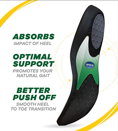 Dr. Scholl’s Performance Sized to Fit Running Insoles for Men & Women / Help Prevent Plantar Fasciitis, Shin Splints and Runner’s Knee