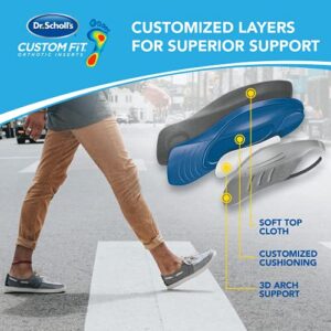 Dr. Scholl's Custom Fit Orthotic Inserts, CF 340