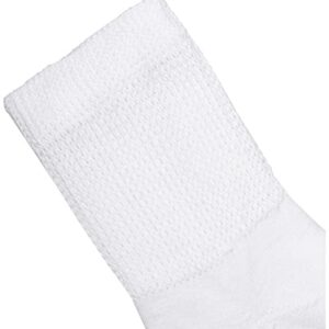 Dr. Scholl's Men's Diabetes & Circulator Sock, White, 7 12 US