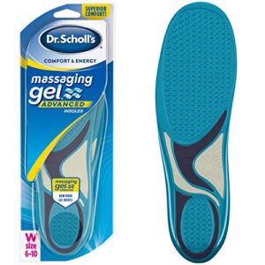 Dr Scholl's Massaging Gel Advanced Insoles (women's 6-10), 2 Pairs (Packaging may vary)