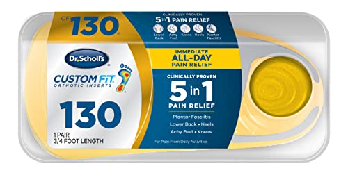 Dr. Scholl’s Custom Fit Orthotics CF 130 Shoe Sole Insole Inserts