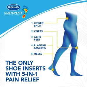 Dr. Scholl’s Custom Fit Orthotics CF 130 Shoe Sole Insole Inserts