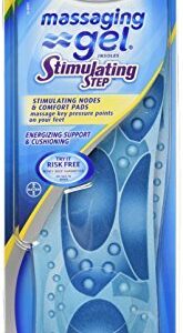 Dr. Scholl's Massaging Gel Stimulating Step Insoles, Men