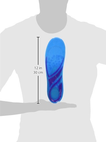 Dr. Scholl's Massaging Gel Stimulating Step Insoles, Men