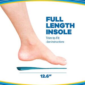 Dr. Scholl's Comfort and Energy Memory Fit Insoles for Men, 1 Pair, Size 8-14