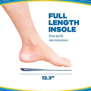 Dr. Scholl's ULTRA THIN Insoles // Massaging Gel Insoles 30% Thinner in the Toe for Comfort in Dress Shoes (for Men's 8-13, also available for Women's 6-10)