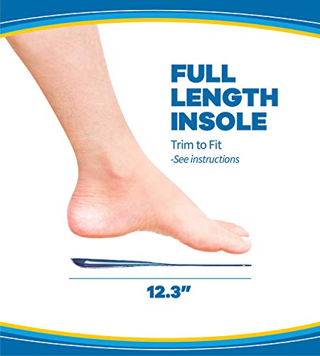 Dr. Scholl's ULTRA THIN Insoles // Massaging Gel Insoles 30% Thinner in the Toe for Comfort in Dress Shoes (for Men's 8-13, also available for Women's 6-10)