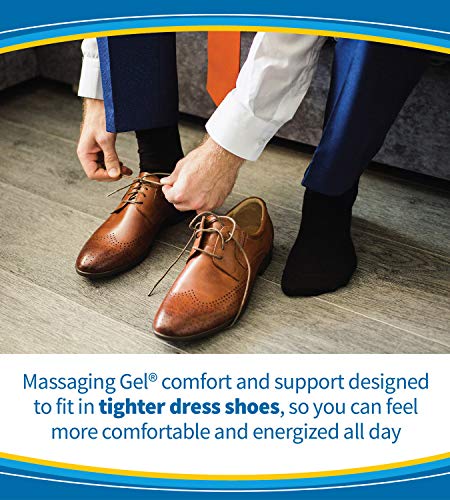 Dr. Scholl's ULTRA THIN Insoles // Massaging Gel Insoles 30% Thinner in the Toe for Comfort in Dress Shoes (for Men's 8-13, also available for Women's 6-10)