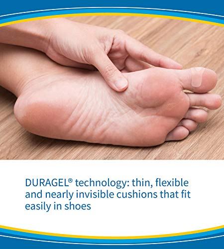 Dr. Scholl's CORN CUSHION with Duragel Technology 6ct Cushioning Protection against Shoe Pressure and Friction that Fits Easily In Any Shoe for Immediate and All-Day Pain Relief Packaging May Vary