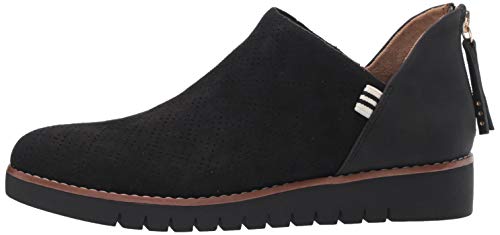 Dr. Scholl's Shoes Women's Insane Loafer, Black Microfiber, 8 M US