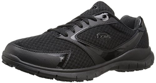 Dr. Scholl's Shoes Women's Inhale Slip-Resistant Sneaker, Black, 6 M US